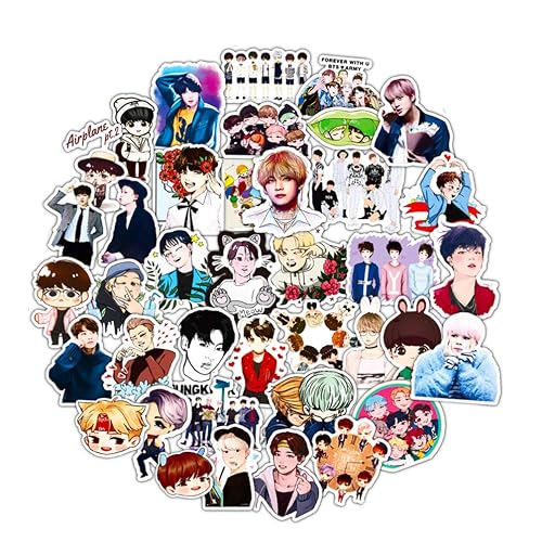 Cute Kpop Laptop Stickers for Teens Water Bottles Phone Computer ...