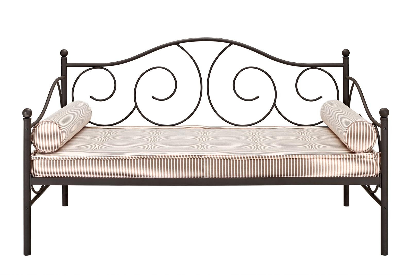 DHP Victoria Daybed, Twin Size Metal Frame, Multi-functional Furniture ...