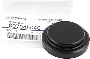 Amazon.com: Subaru Genuine 807045040 Plug (807045040), 1 Pack: Automotive