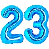 Amazon.com: GINZU Number 23rd 32nd Balloon Number Red 32 Foil Mylar ...