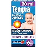 Tempra Fen Suspensión Infantil Fiebre, Dolor e Inflamación Sabor Fresa ...