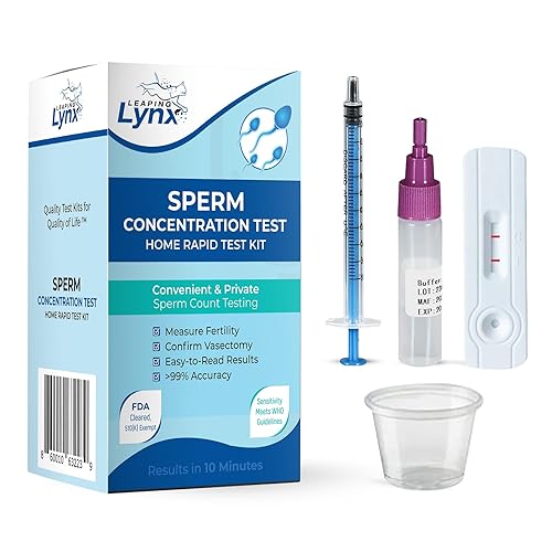Fertility Test Kit for Men – Sperm Count Home Test Kit for Male ...