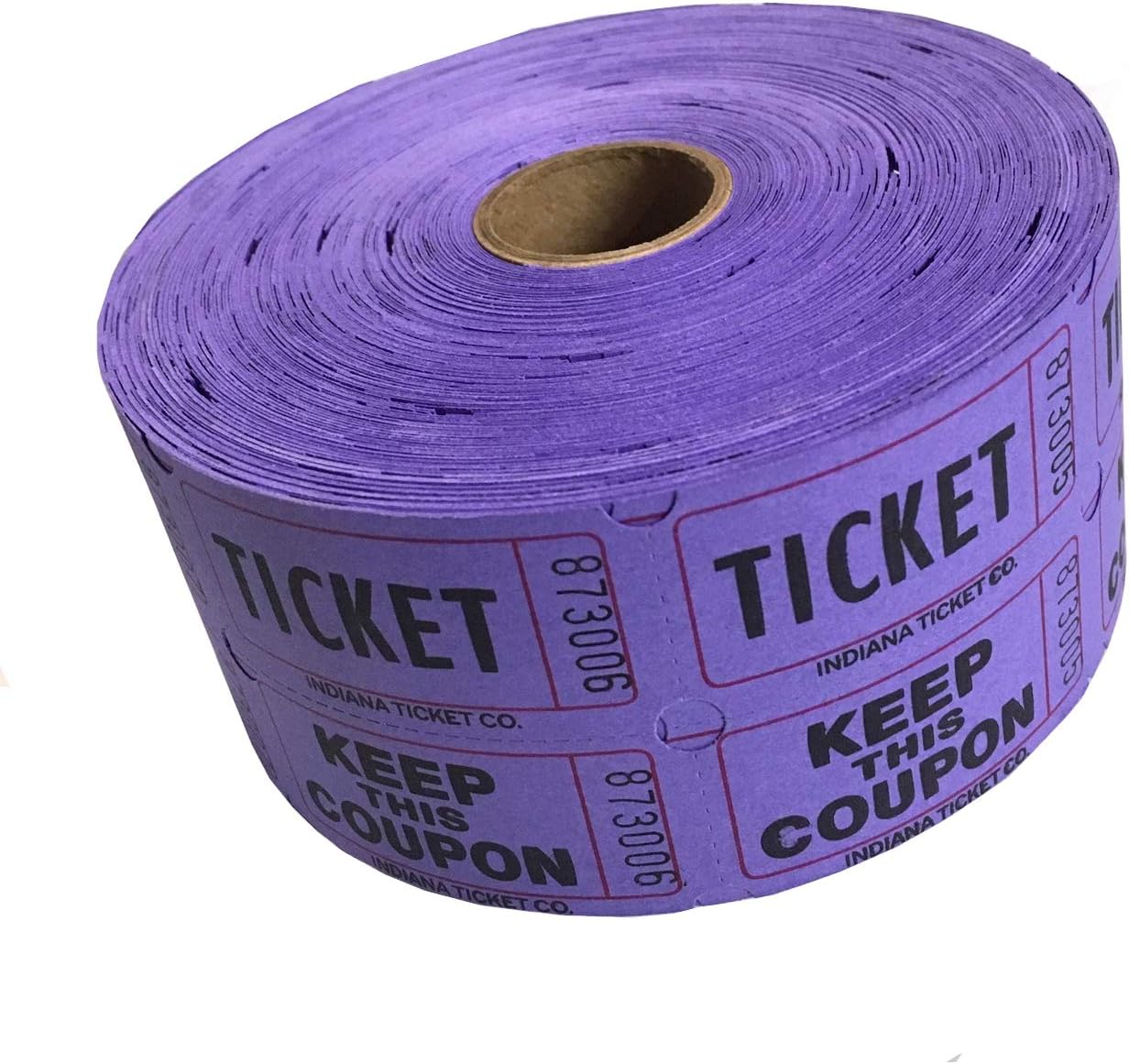 Amazon.com: Purple Double Raffle Ticket Roll: Toys & Games