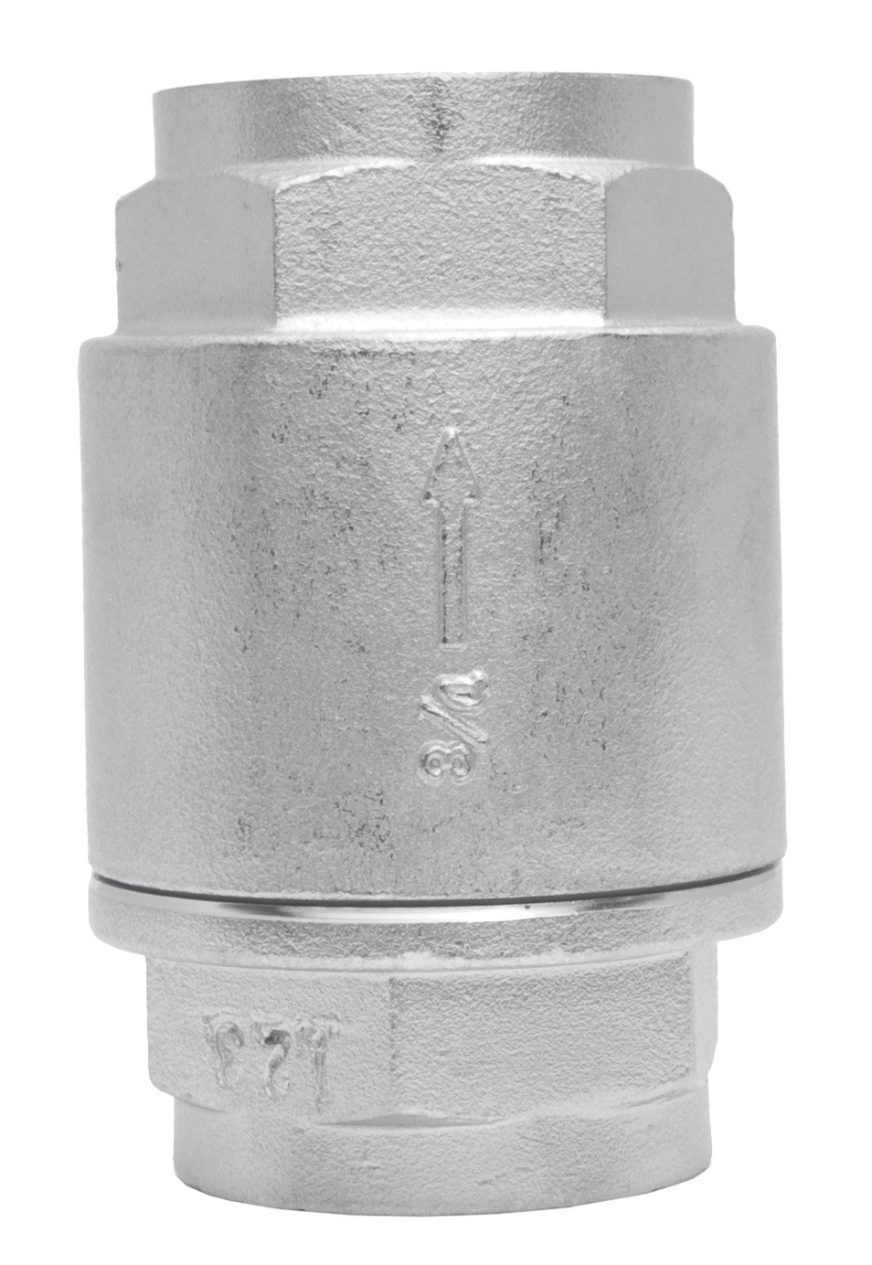 Valterra 200-07F PVC Swing/Spring Combination Check Valve 3/4 FPT White ...