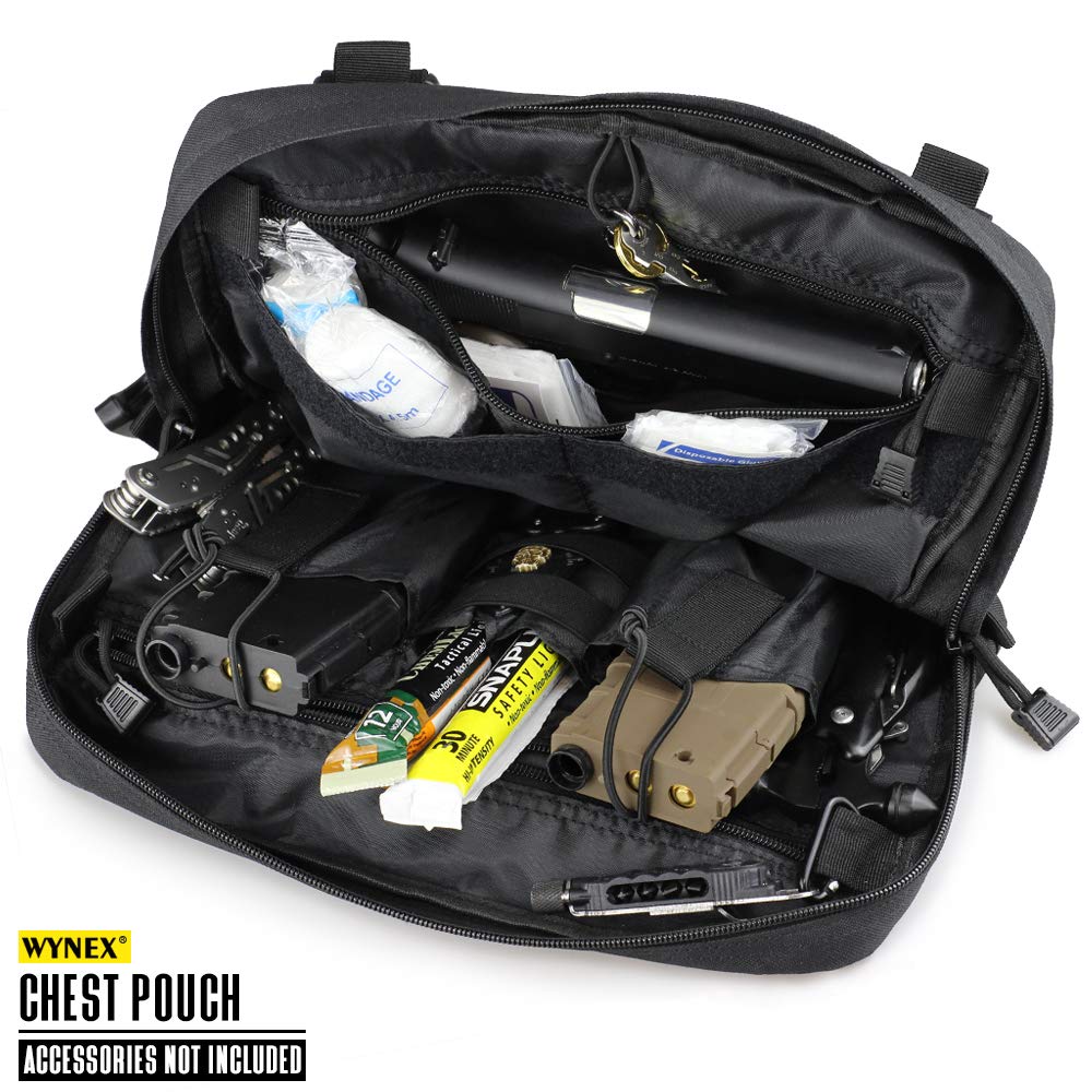 WYNEX Tactical Chest Rig Bag Recon Kit Bags Combat EDC Front Pouch para ...