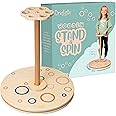 Amazon.com: Driddle Wooden Stand and Spin Toy | Balance Board 360 ...