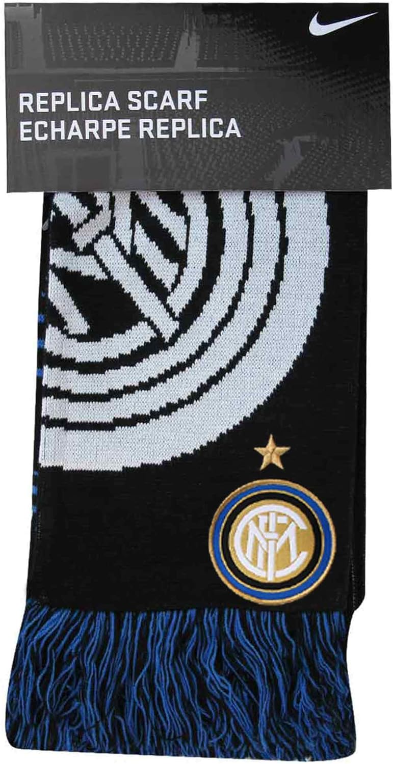 Official Inter Milan Crest (Serie A) Fans Scarf (100% Acrylic) – BigaMart