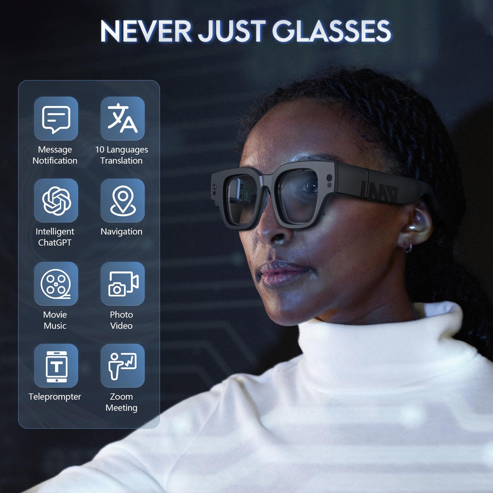 Mua INMO Air 2 AR Glasses Wireless, Smart ChatGPT AR Glasses with 1080P ...