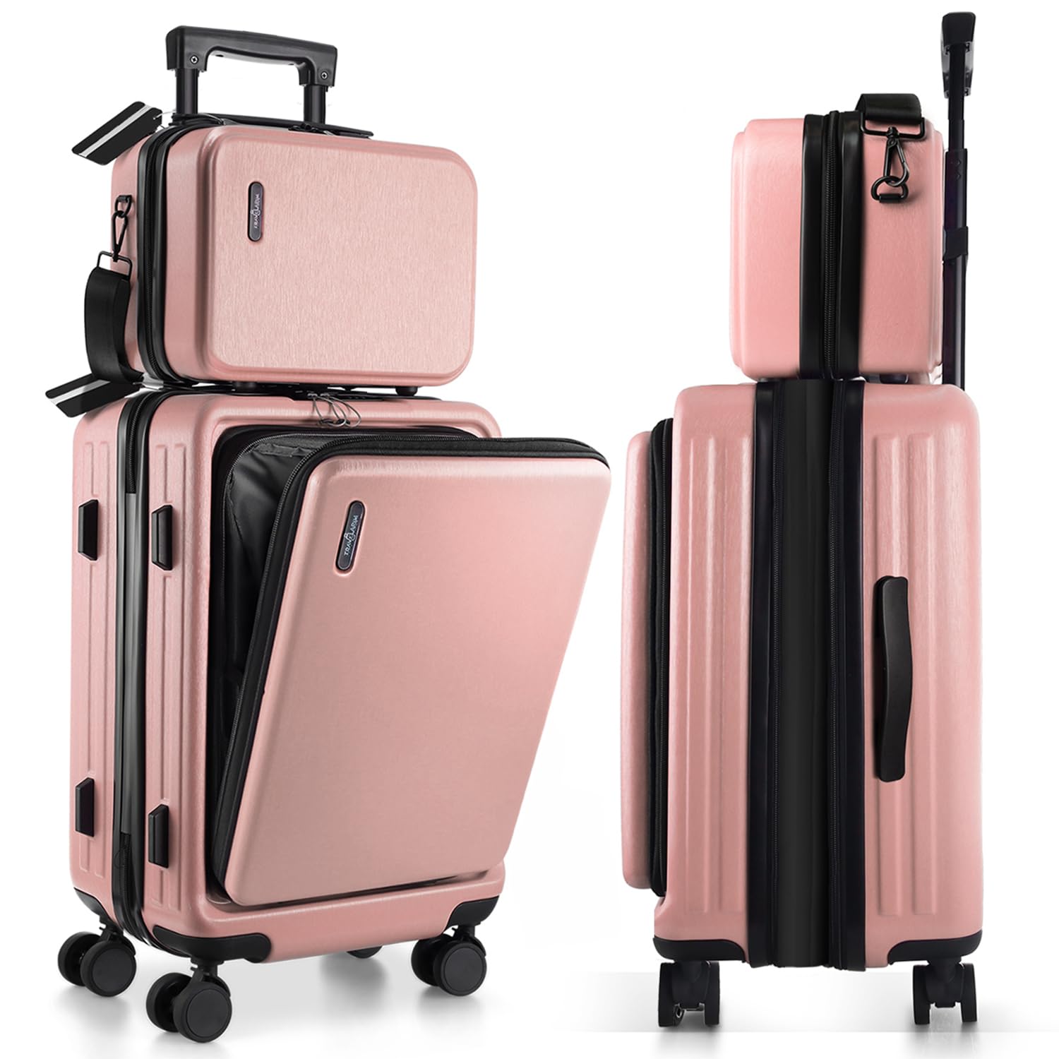 Mua 22 Inch Carry On Luggage, Carry On Suitcase with Wheels, Hardside ...