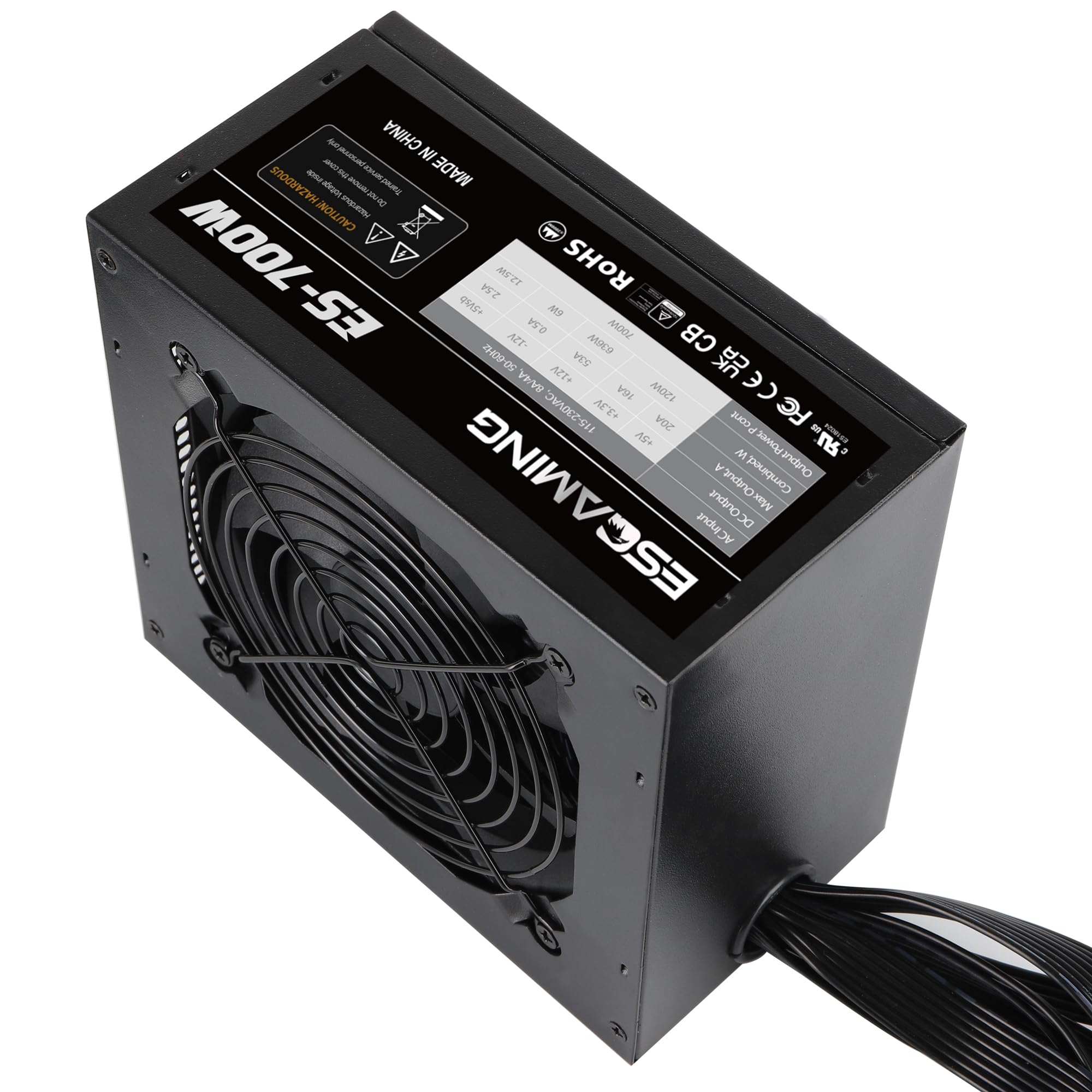 Mua 700W ATX Power Supply Non Modular PSU with 4+4 Pin Connectors Auto ...