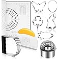 Amazon.com: Pastry Cutter, Biscuit Dough Cutter and Dough Blender Set ...