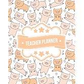 Teacher Planner: Cow Print Pattern | + BONUS Student Information Log ...