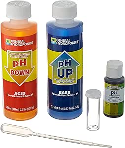 Amazon.com : General Hydroponics pH Control Kit for a Balanced Nutrient ...