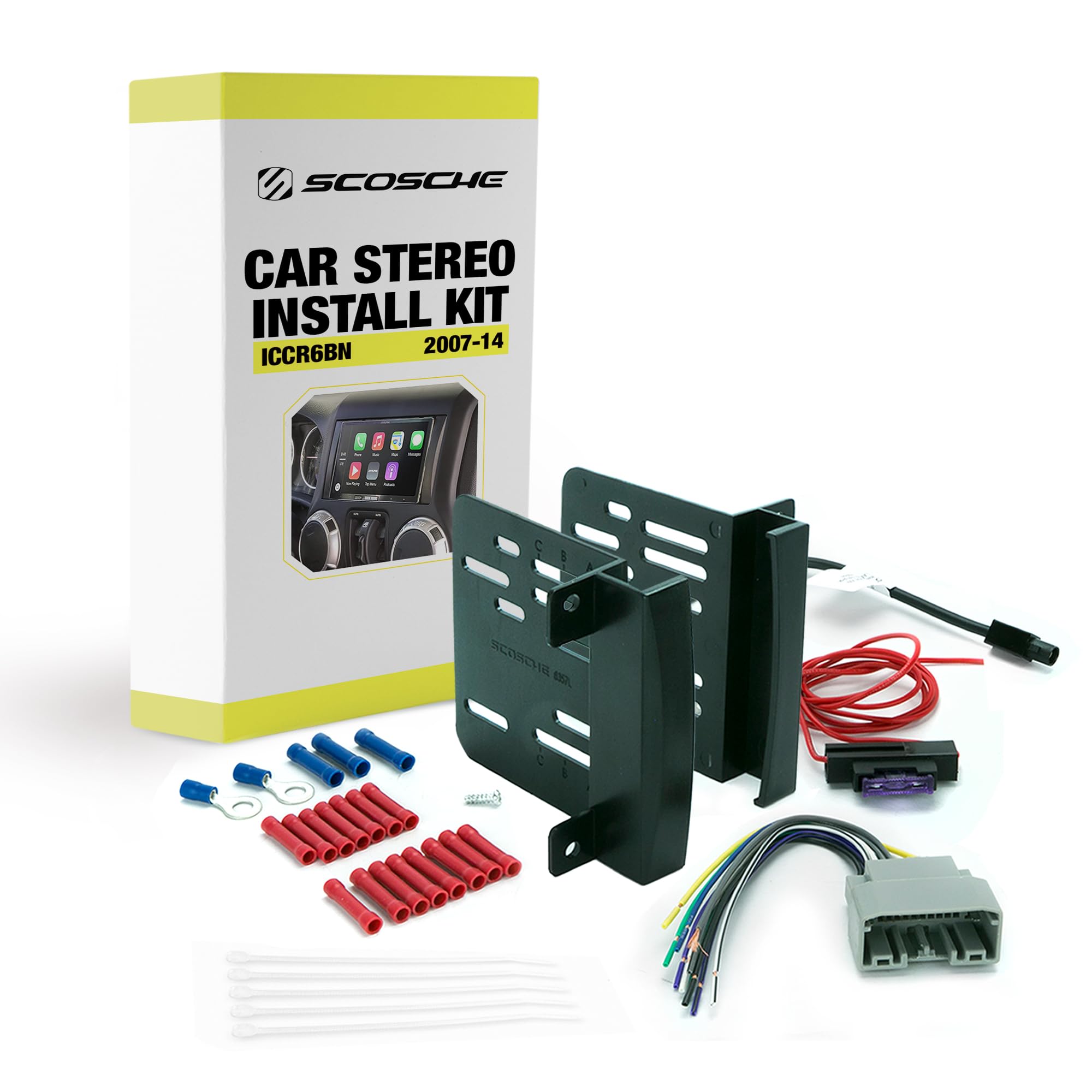 Mua Scosche ICCR6BN Complete Double DIN Stereo Installation Kit for ...