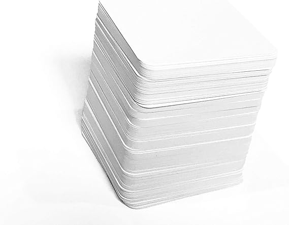 Blank Square Playing Cards (Matte Finish & Square Size), Card Games ...