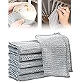 Amazon.com: Multipurpose Wire Dishwashing Rags for Wet and Dry,2024 New ...
