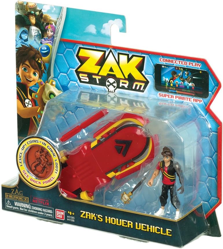 Rocco Toys – Zak Storm – Hovercraft, 41585 to – BigaMart