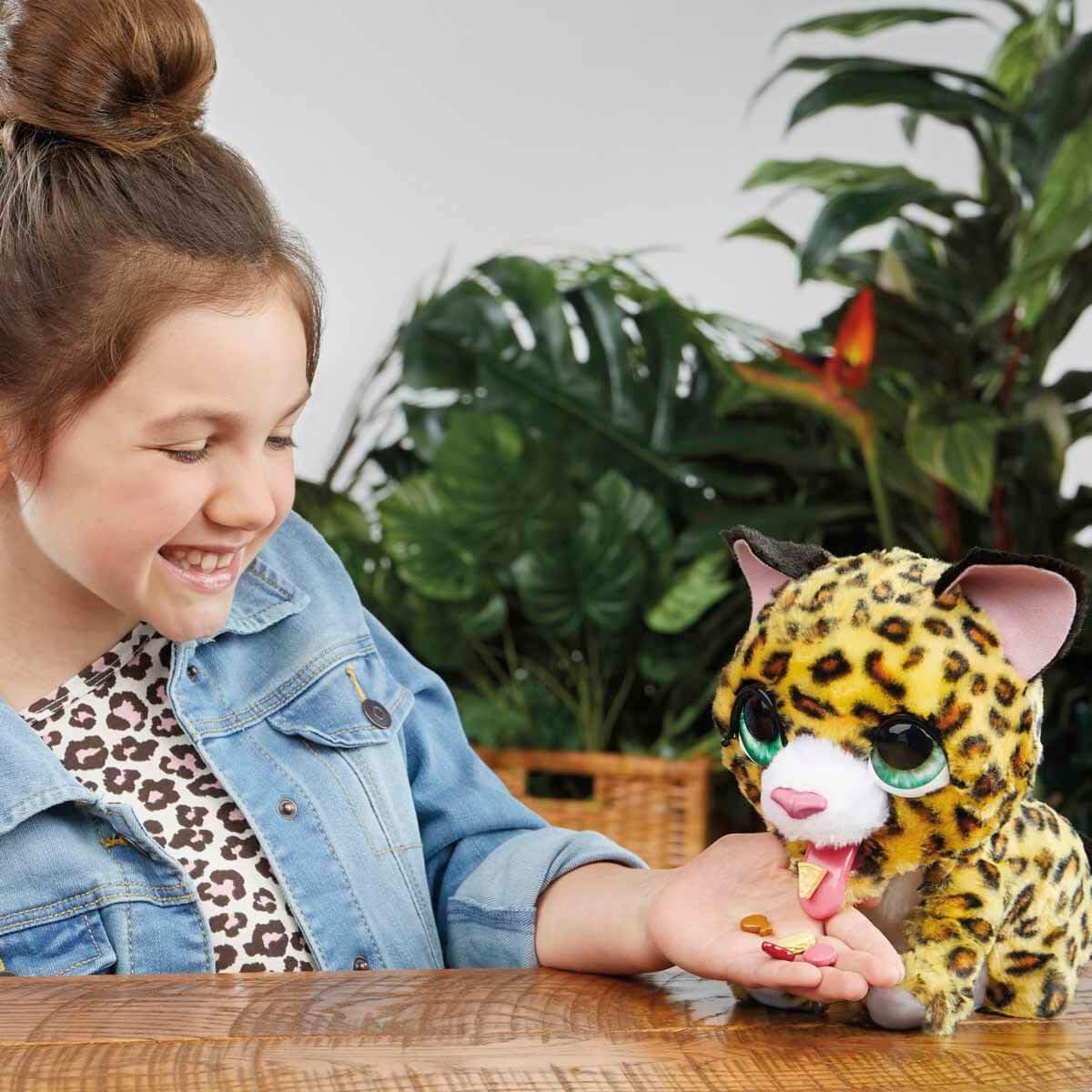 Mua FurReal Lil’ Wilds Lolly The Leopard Plush Toy, Electronic Pets ...