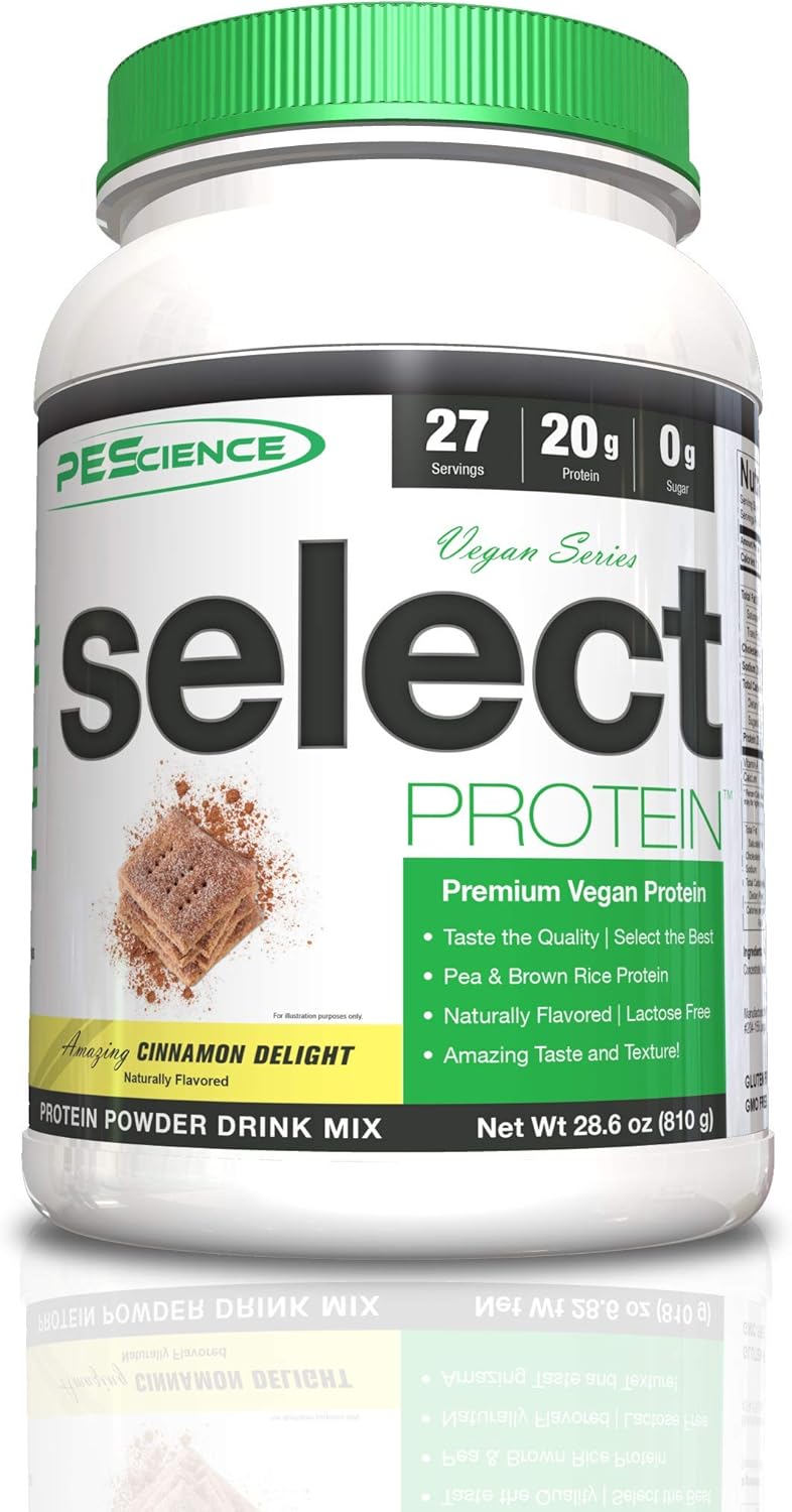 PEScience Select Protein Vegan Series, Cinnamon Delight, 810 g – BigaMart