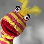 Amazon.com: The Puppet Company - Knitted Puppet - Lipstick: Toys & Games