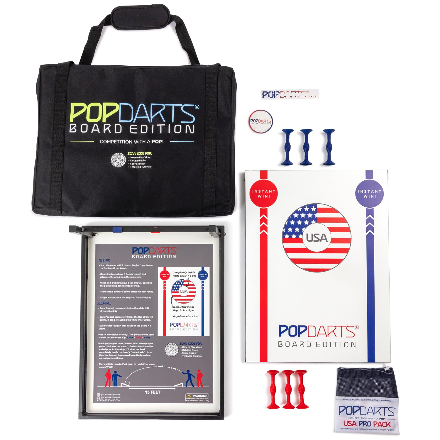 Mua Popdarts USA Board Edition Set - Backyard, Indoor and Outdoor Game ...