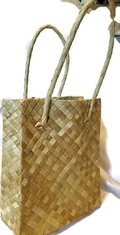 Amazon.com: Lauhala Pandanus Bags Sets of 2: Handmade