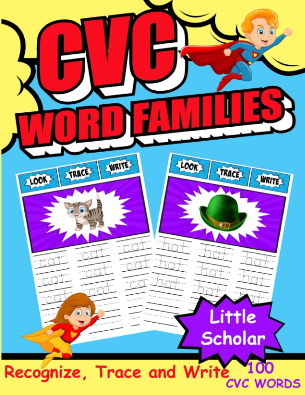 Mua CVC Word Families: Recognize, Trace and Write 100 CVC Words trên ...