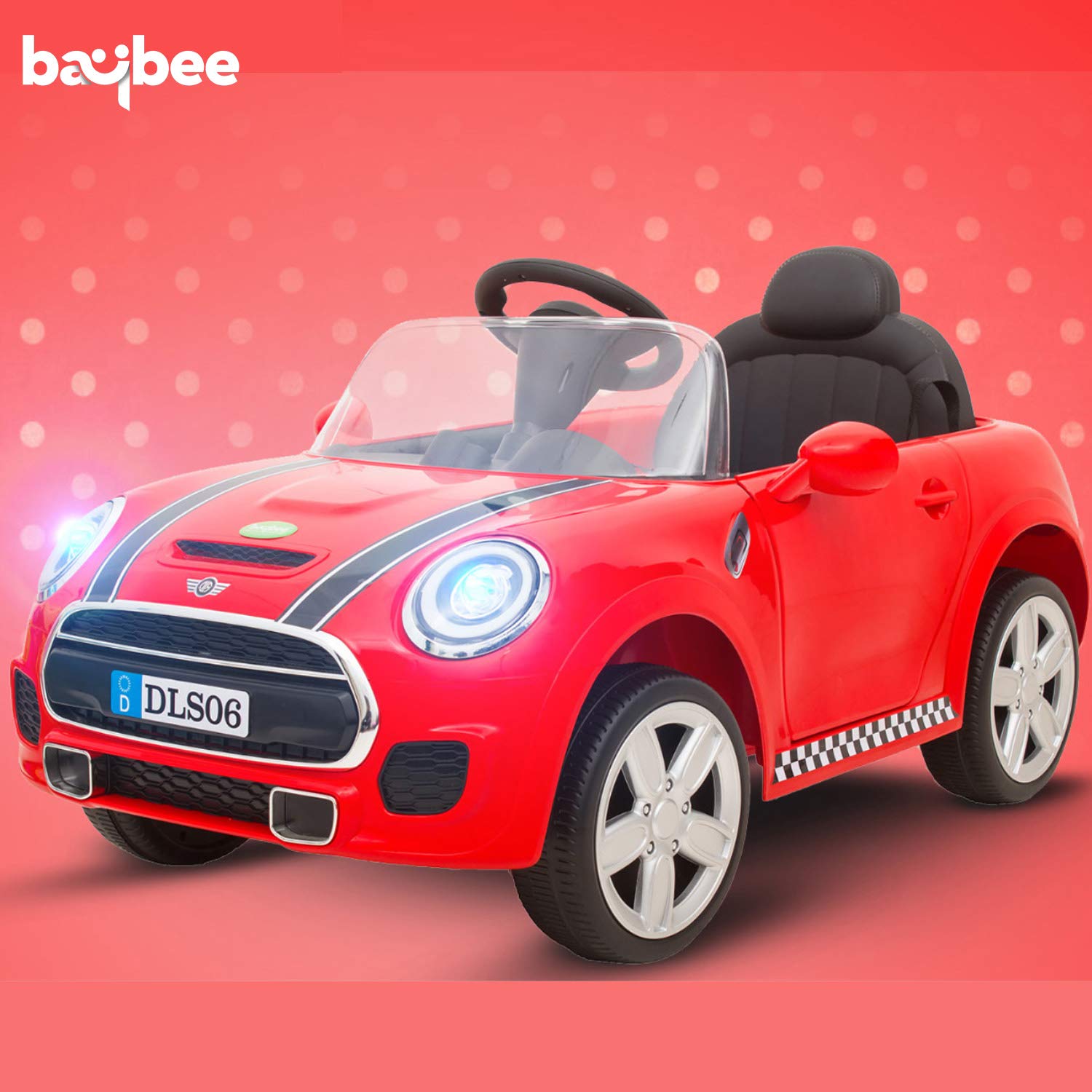 Buy Baybee Cabrio Baby Toy Car Rechargeable Battery Operated Ride on ...