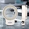 Annhua Microscope LED Ring Light with Dimmer Control, 144 LED ...