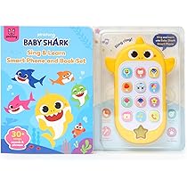 Pinkfong Baby Shark Pop Up Toy Smart Phone With Kids Songs