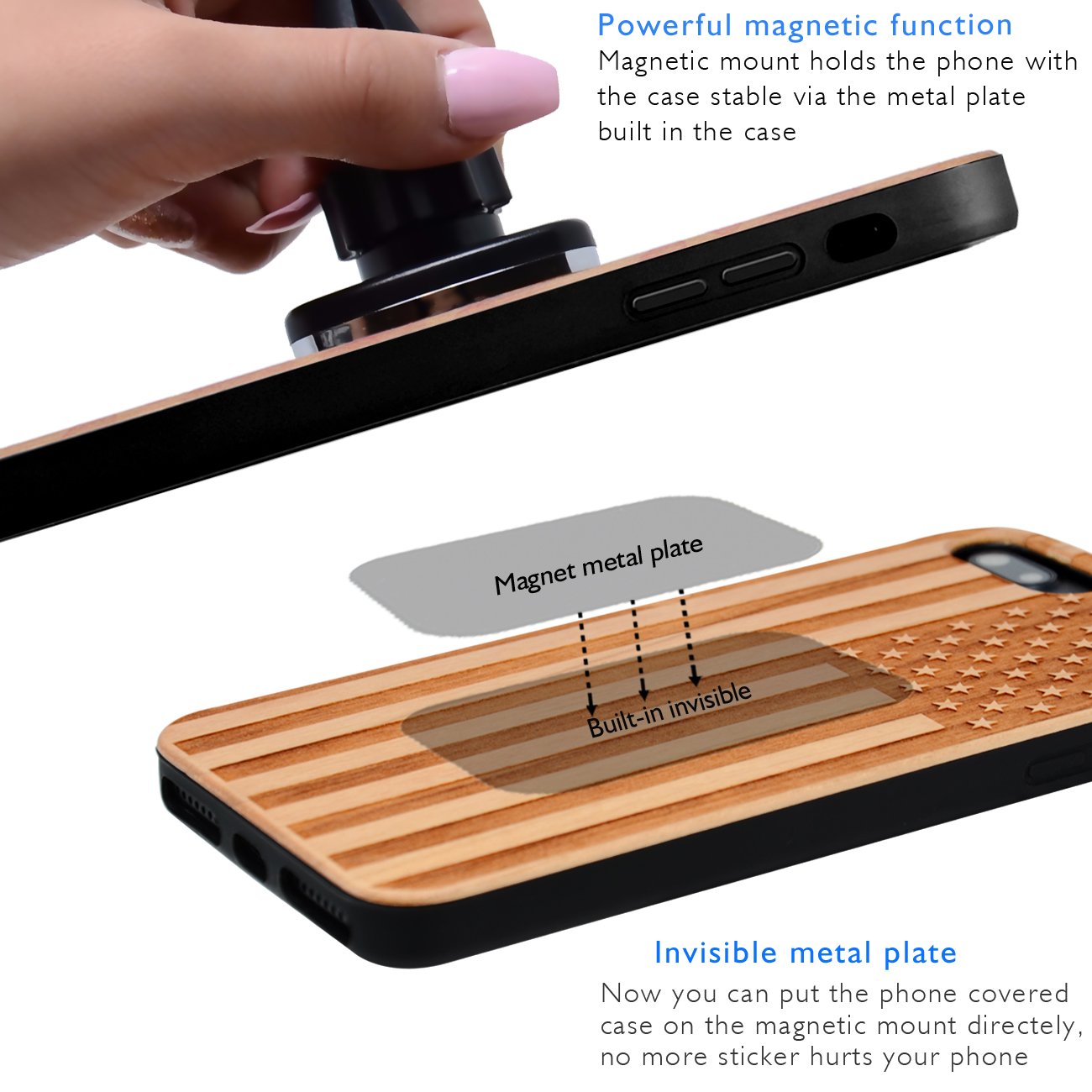 Custom iPhone 7 Plus Case and Magnetic Car Mount – iProductsUS ...