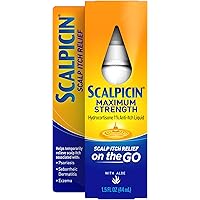 Amazon.com: Scalpicin Maximum Strength Scalp Itch Liquid Treatment- for ...