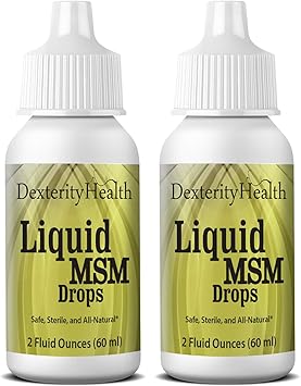 Dexterity Health Liquid MSM Eye Drops 2 Pack: Amazon.co.uk: Health ...