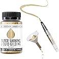 Amazon.com: KAMENSKAYA Liquid Gold Leaf Paint - Alcohol Based Fast ...