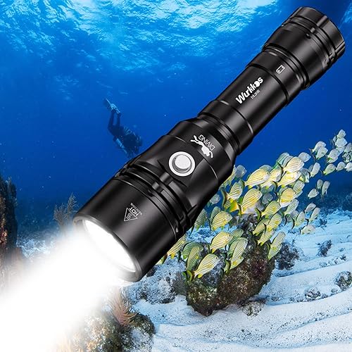 Wurkkos DL07 Dive Light 3000LM,100M Dive Flashlight 90CRI Scuba Dive ...