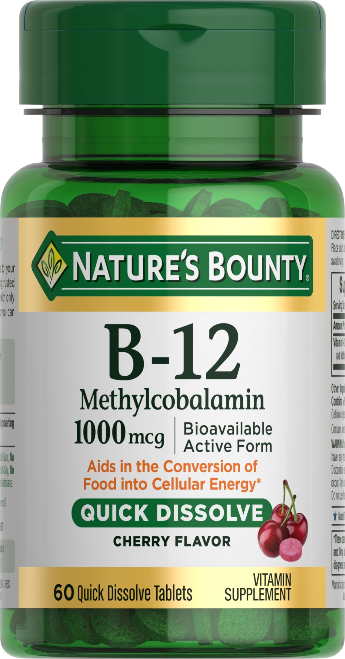 Mua Nature's Bounty Vitamin B12, 60 Count trên Amazon Mỹ chính hãng ...