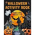 Halloween Activity book for kids ages 7-12: maze games, word search ...