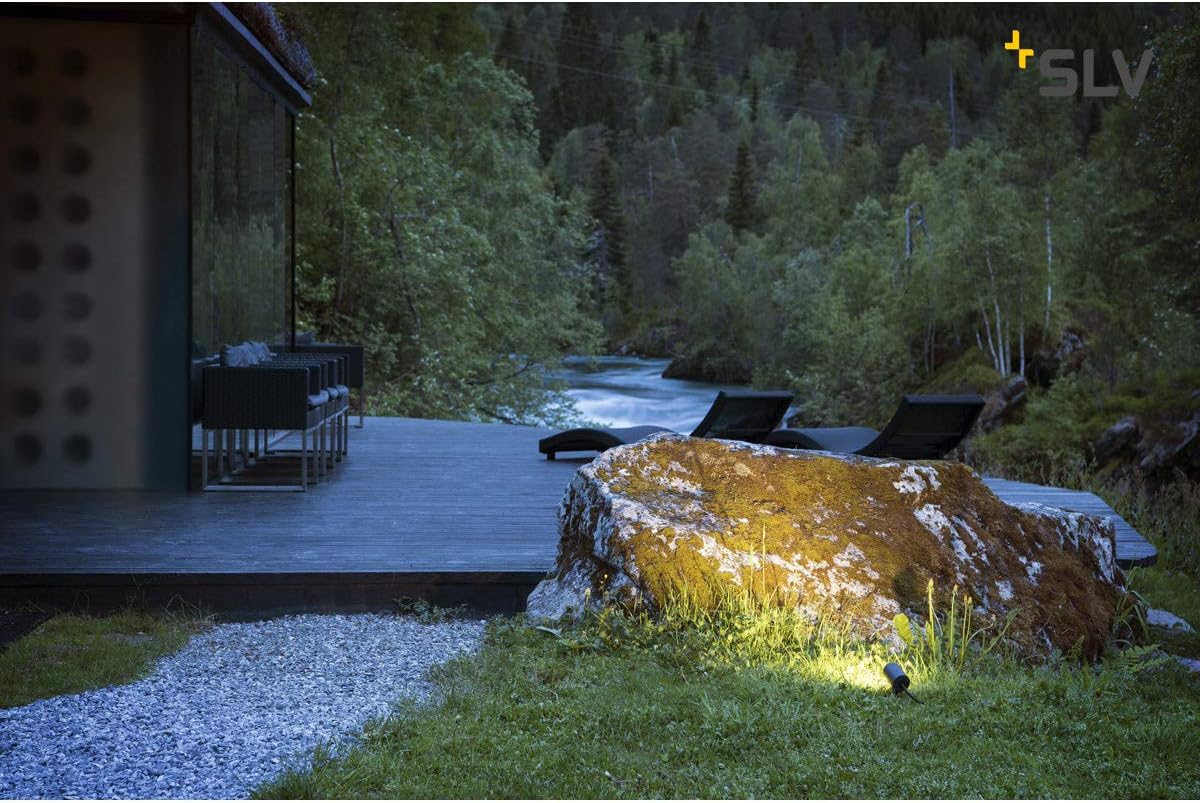 SLV Helia Ground Spike Lamp Garden, Patio, Plants, Paths, Pond, LED ...