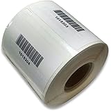 Amazon.com : 1000 Serial Number Barcode Labels 1-1/2" x 1/2" Sequential ...