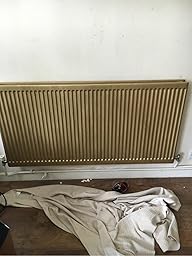 1 x 150ml Gold Heat Resistant Satin Radiator Paint: Amazon.co.uk: DIY ...