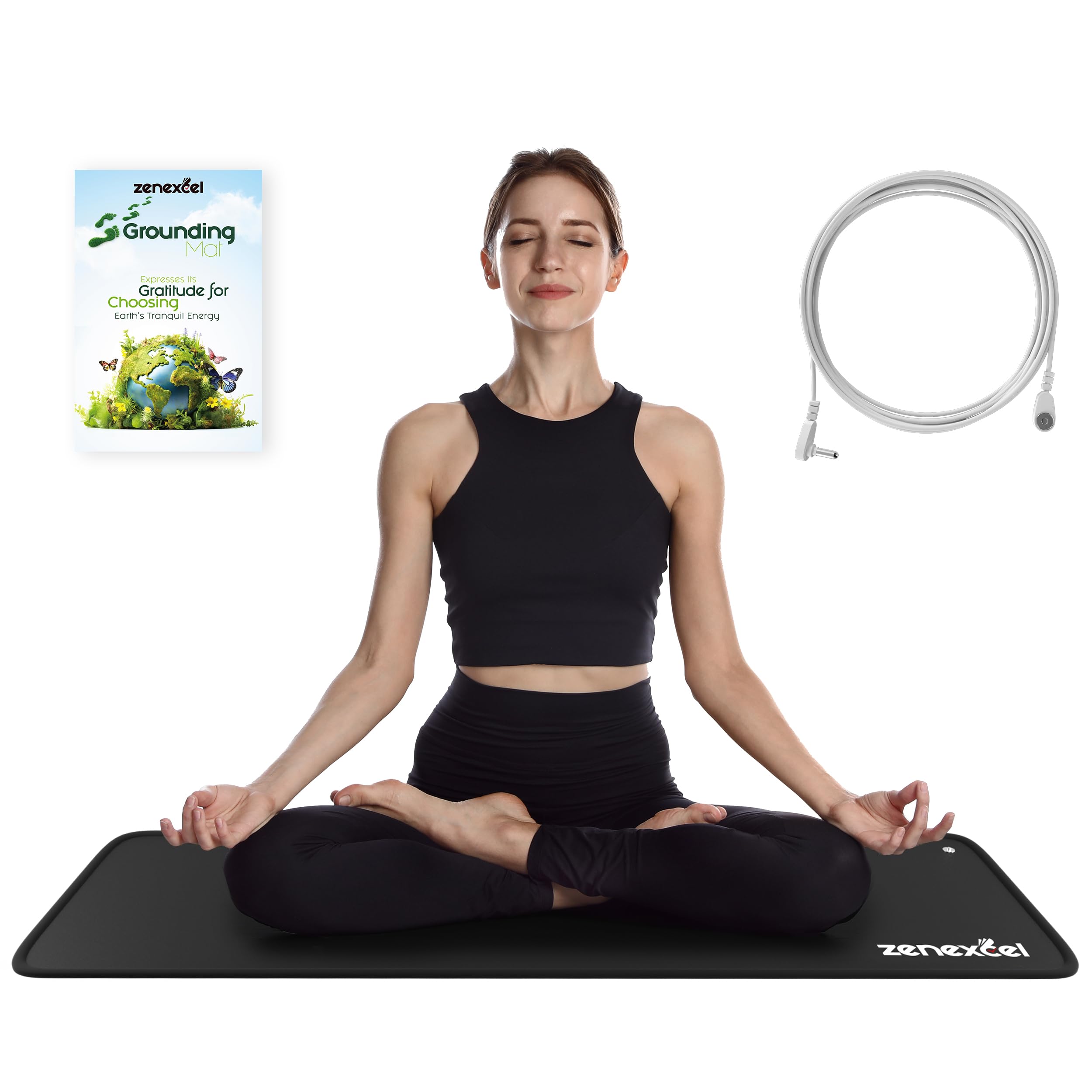 Mua Grounding Mat | 39.4x11.8 Inches Large Earthing Pad for Relieving ...
