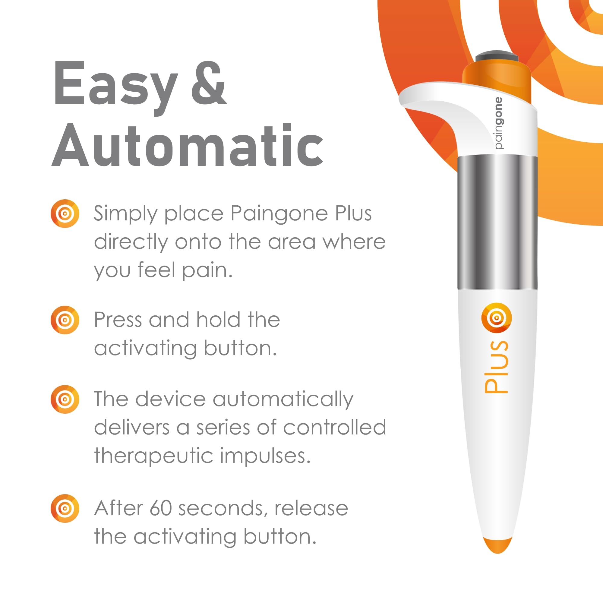 Mua Paingone Plus, The Automatic TENS Pen - Fast, Effective Pain Relief ...