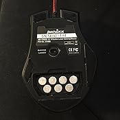 Perixx MX-2000B Programmable Laser Gaming Mouse with Adjustable Weight ...