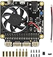 Geekworm Raspberry Pi X735 Power Management with Safe Shutdown and Auto Cooling Function ...