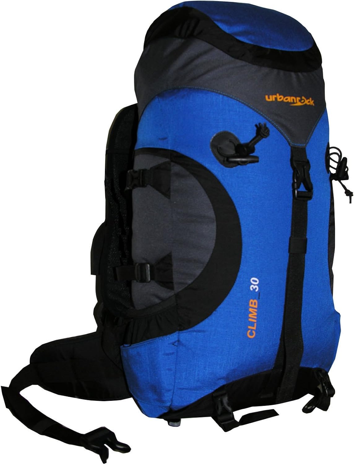 Urban Rock Unisex's 30 Climbing/Hiking Rucksack-Black/Blue, 1000 g ...