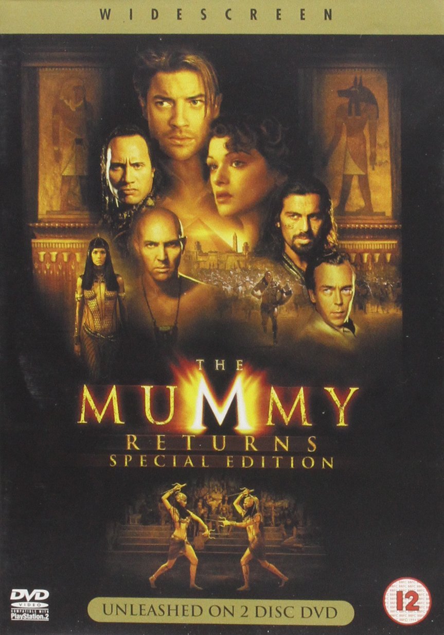 Amazon.com: The Mummy Returns [Region 2]: Brendan Fraser, Rachel Weisz ...