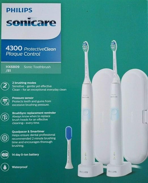 Amazon.com: Philips Sonicare Protective Clean 4300 Rechargeable ...