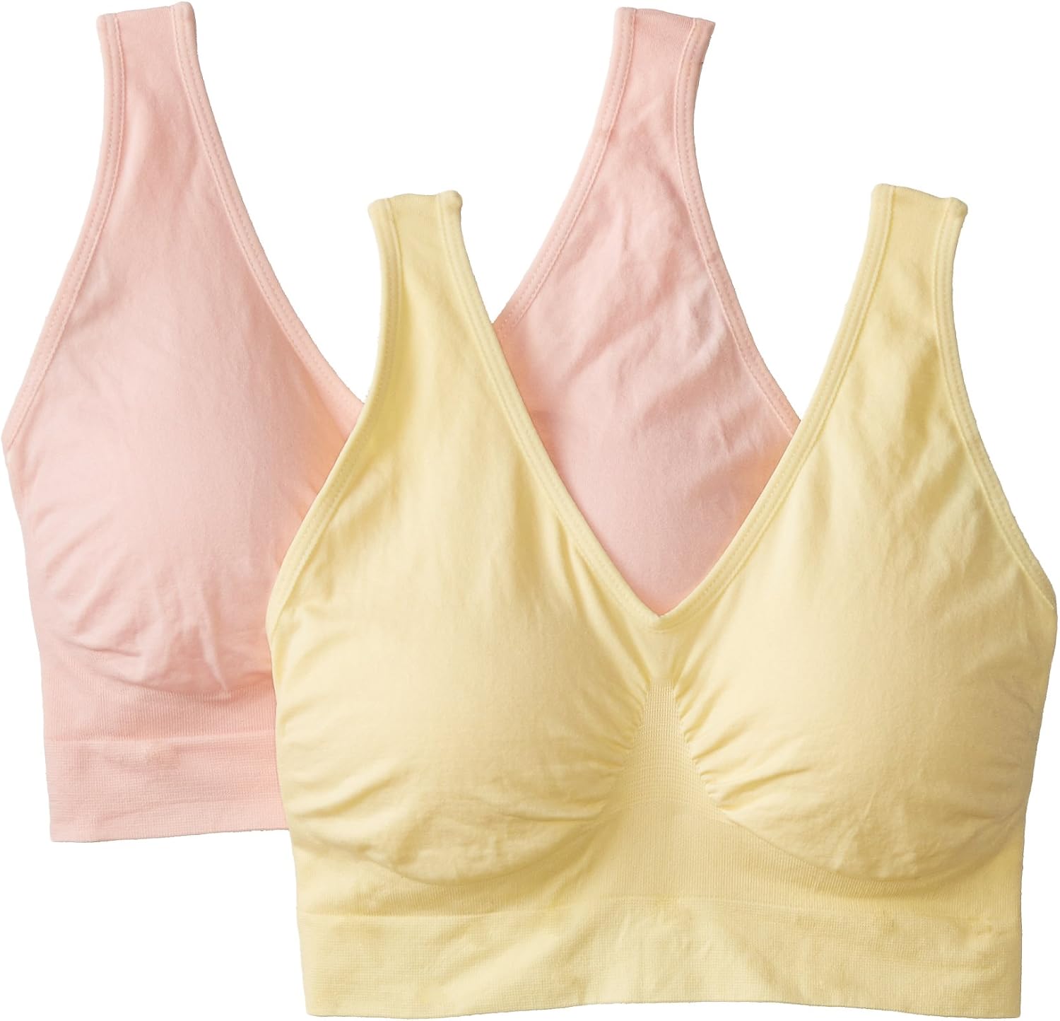 Ahh By Rhonda Shear Damen 2er-Pack Nahtloser Komfort Ahh BH mit ...