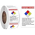 Amazon.com : Isopropyl Alcohol Chemical NFPA Labels Hazard Labels 2 x 3 ...