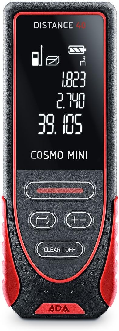 ADA Cosmo Mini 40, 40m /131 Feet, Digital Laser Distance Meter/Measurer ...